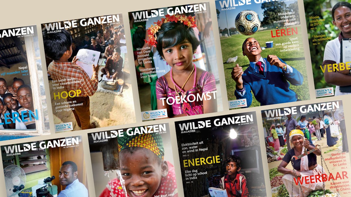 Het Wilde Ganzen magazine aanvragen | Wilde Ganzen
